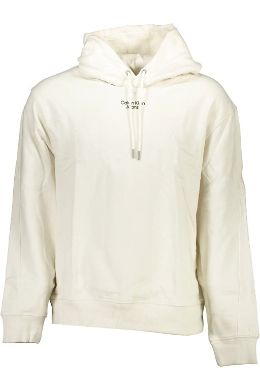 CALVIN KLEIN Muški duks J30J320604_BIANCO_YBI, Beli