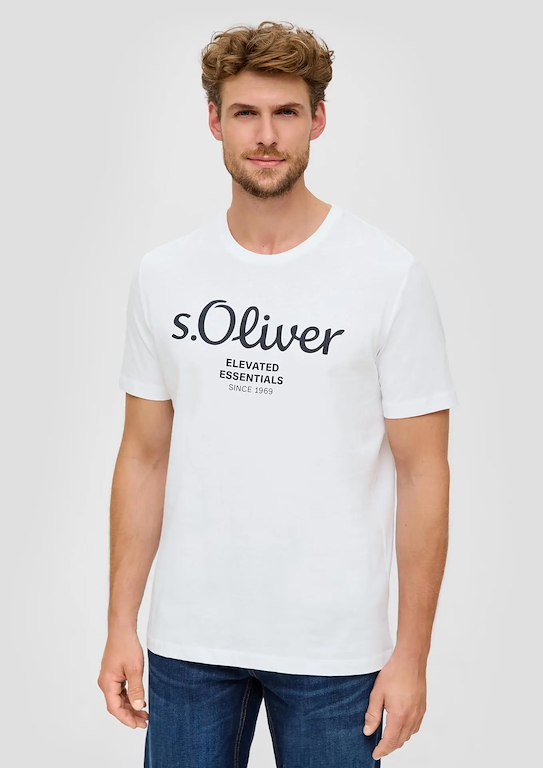 S.OLIVER Muška majica kratkih rukava, Bela