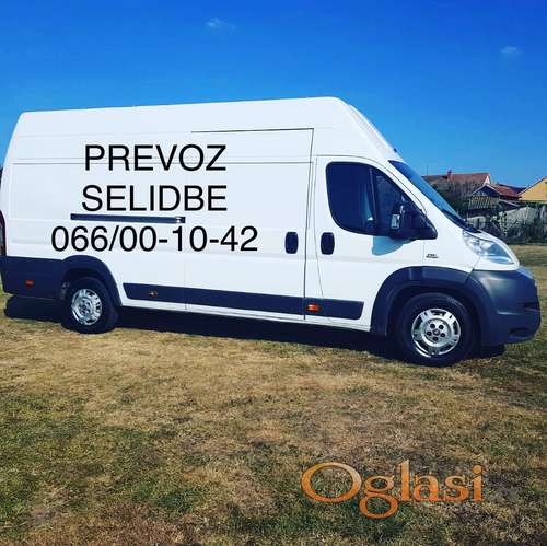 SELIDBE i PREVOZ ROBE MAXI KOMBIJEM