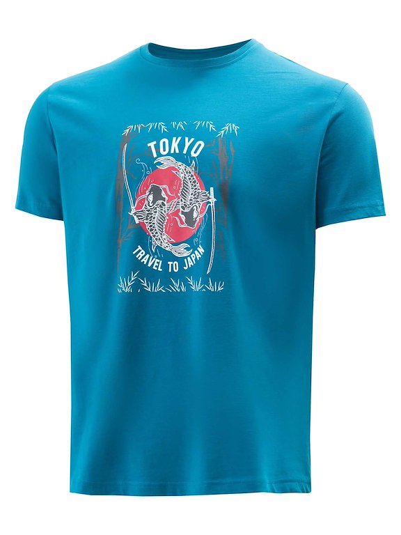 BRILLE Muška majica kratkih rukava Tokyo, Plava