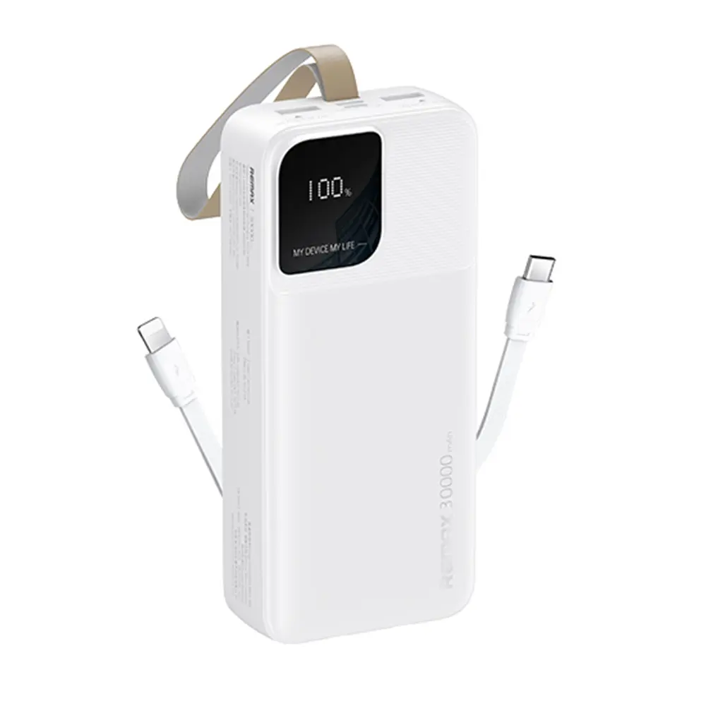 Power Bank Remax Rellaen Series RPP-659 2.4A 30000mAh , Bela