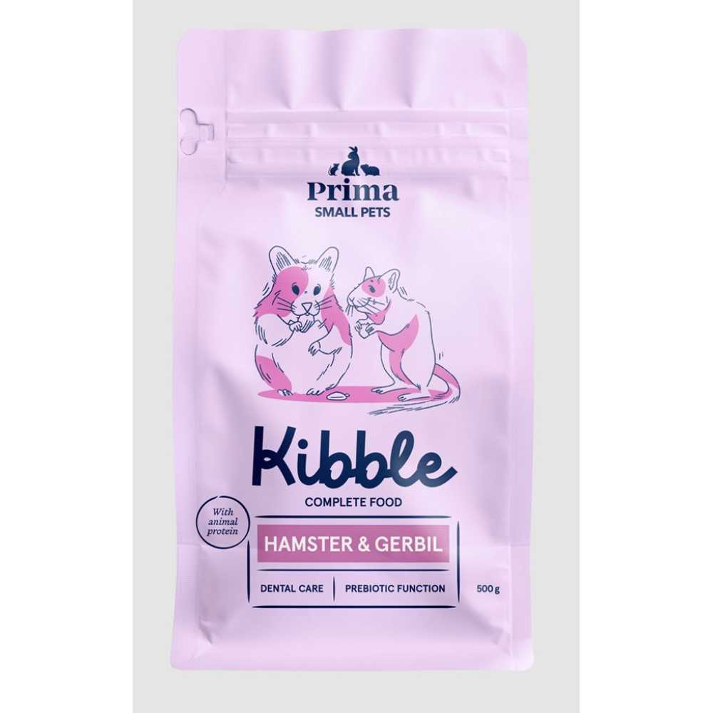 Prima Small Pets Kibble Hamster&Gerbil 500g