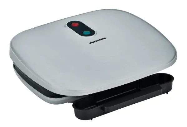 HEINNER Električni grill HEG-F1000SL, 1000W, 27x23cm, Beli