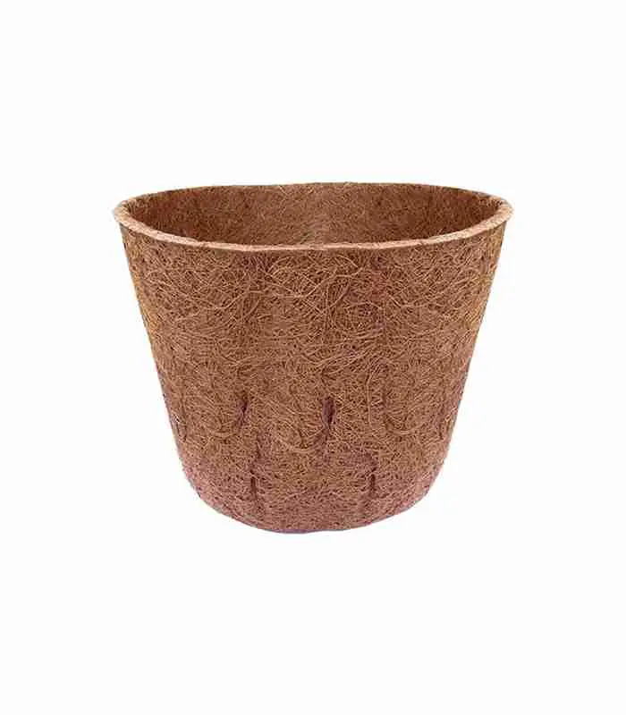 Coco Saksija od kokosovih vlakana, 15cm, Smeđa
