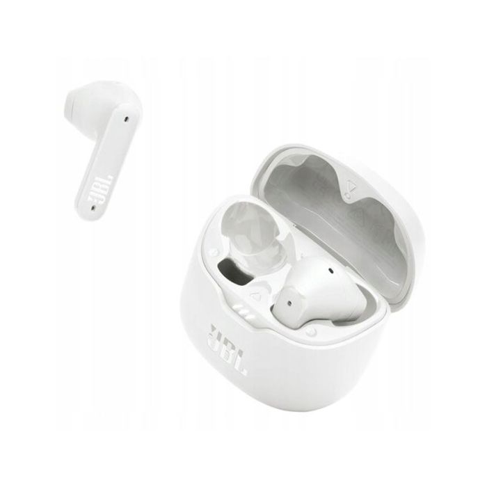 Bežične bluetooth slušalice JBL Tune Flex White bubice