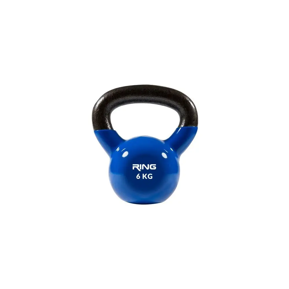 RING kettlebell metal+vinyl 6kg