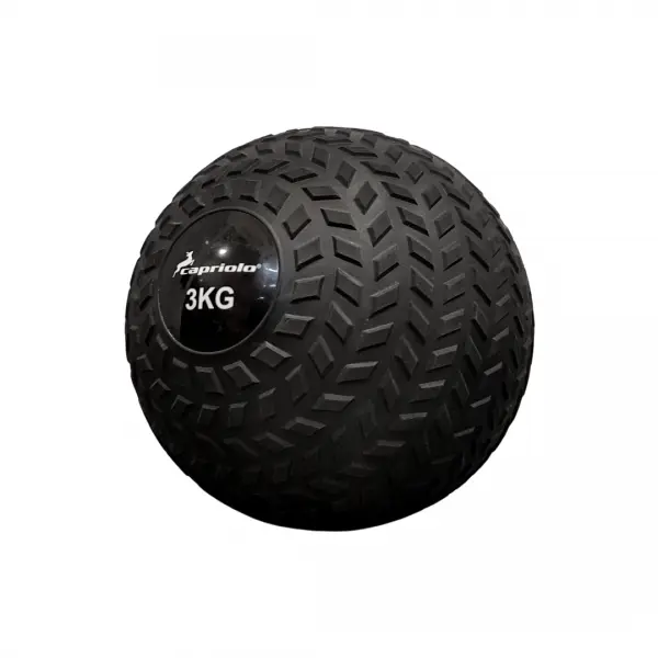 Capriolo Slam Ball Medicinka lopta, 3kg, Crna