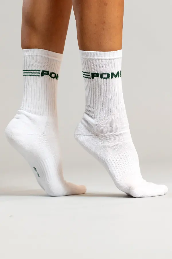 POMIRISHI BAMBOO UNDERWEAR Sportske čarape od bambusa, Bele