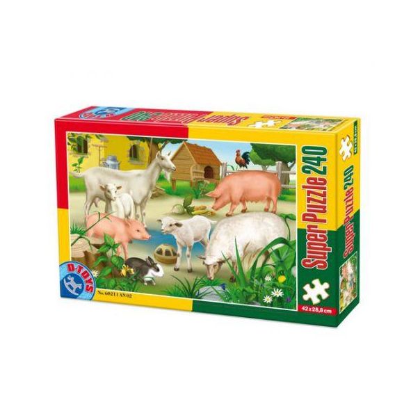 D-TOYS Puzzle Životinje 02 - 240 delova