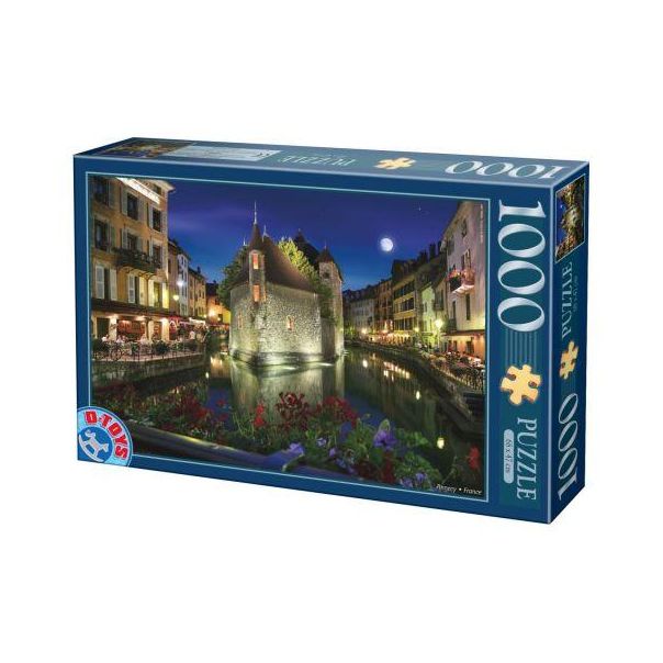 D-TOYS Puzzle Annecy, France - 1.000 delova