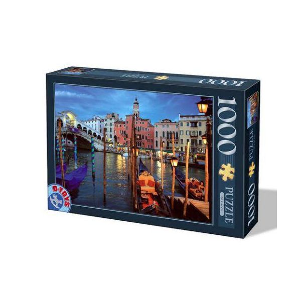 D-TOYS Puzzle Venice in the evening - 1.000 delova