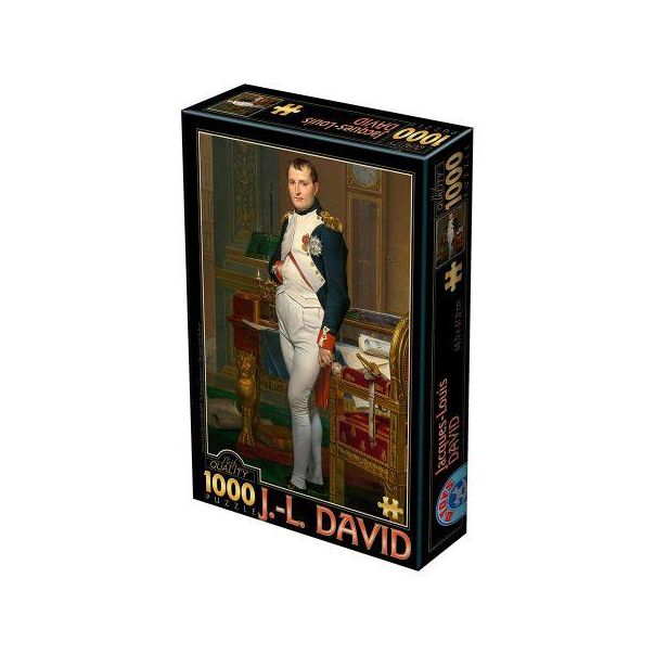 D-TOYS Puzzle J.-L. David: The emperor Napoloen in his study - 1.000 delova