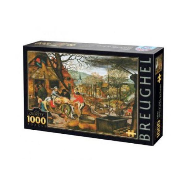 D-TOYS Puzzle Pieter Bruegel: Autumn - 1.000 delova