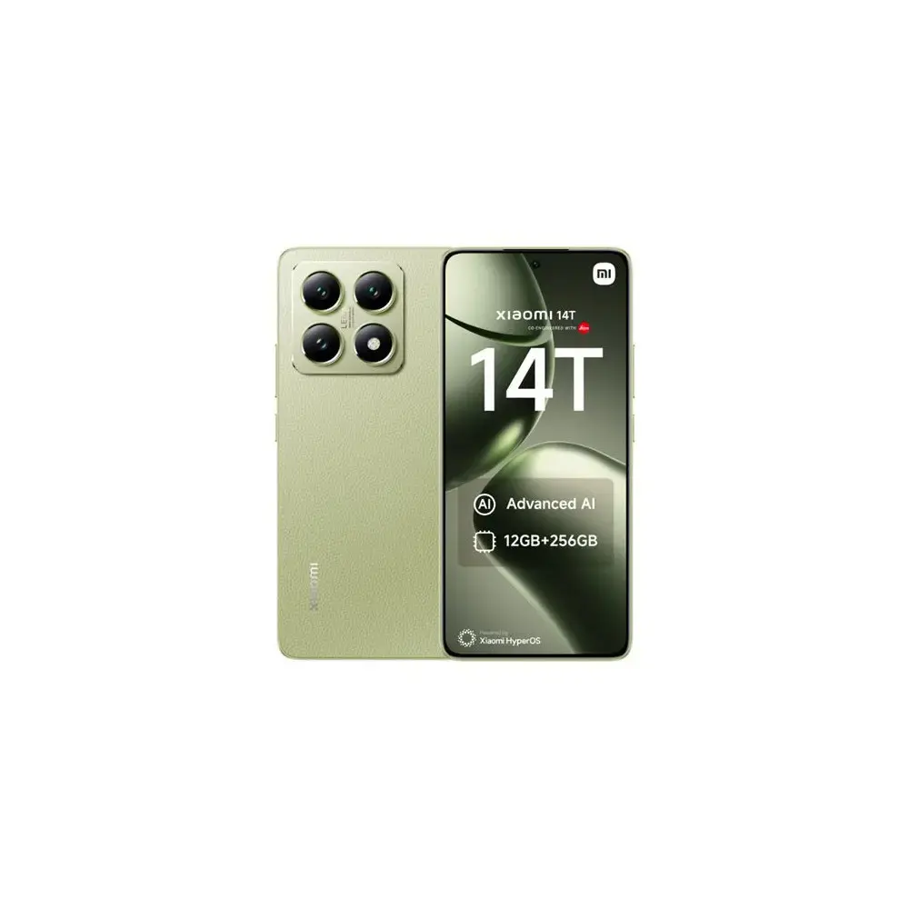 XIAOMI Mobilni telefon 14T 12/256GB limun zelena