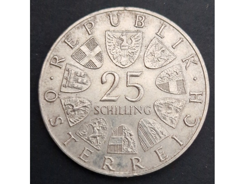 25 Schilling 1967 Maria Theresia