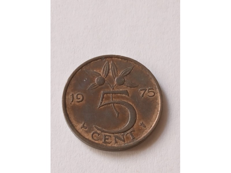 5 Cent 1975.g - Holandija -