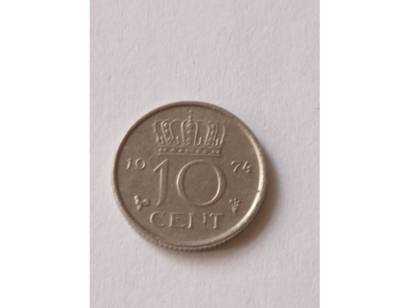 10 Cent 1974.g - Holandija -