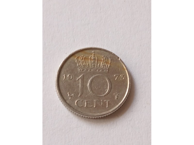 10 Cent 1973.g - Holandija -