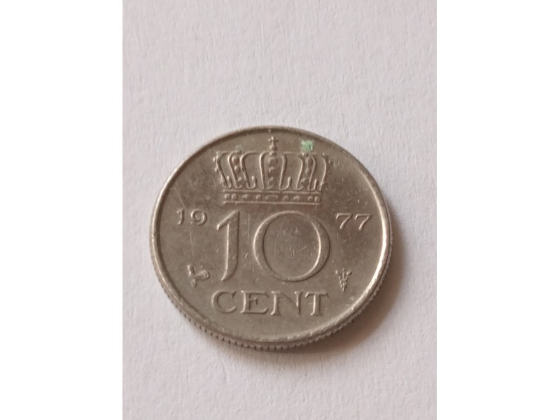 10 Cent 1977.g - Holandija -