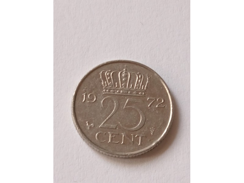 25 Cent 1972.g - Holandija -