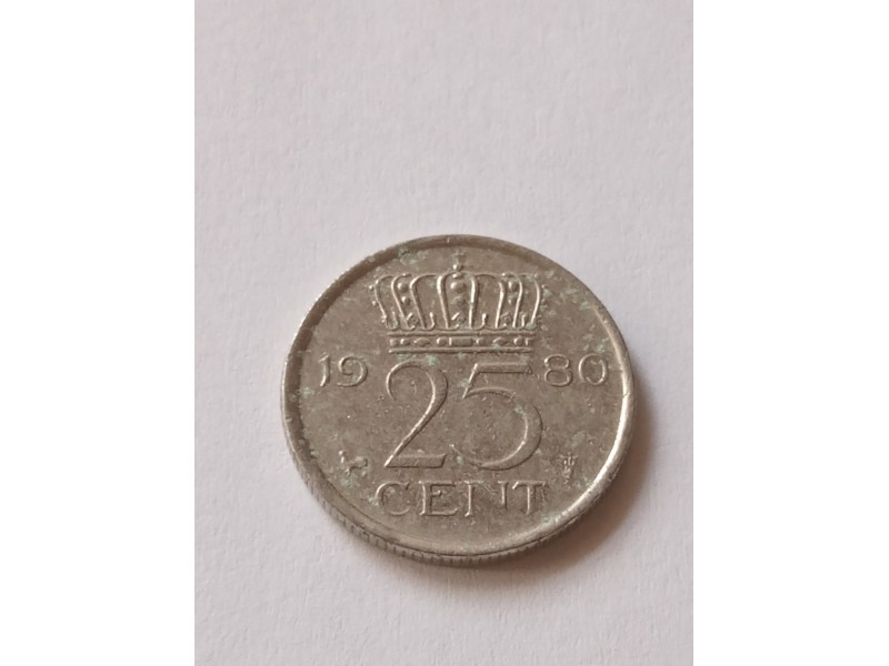 25 Cent 1980.g - Holandija -