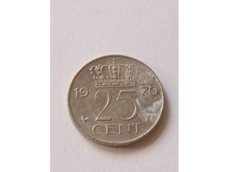 25 Cent 1970.g - Holandija -