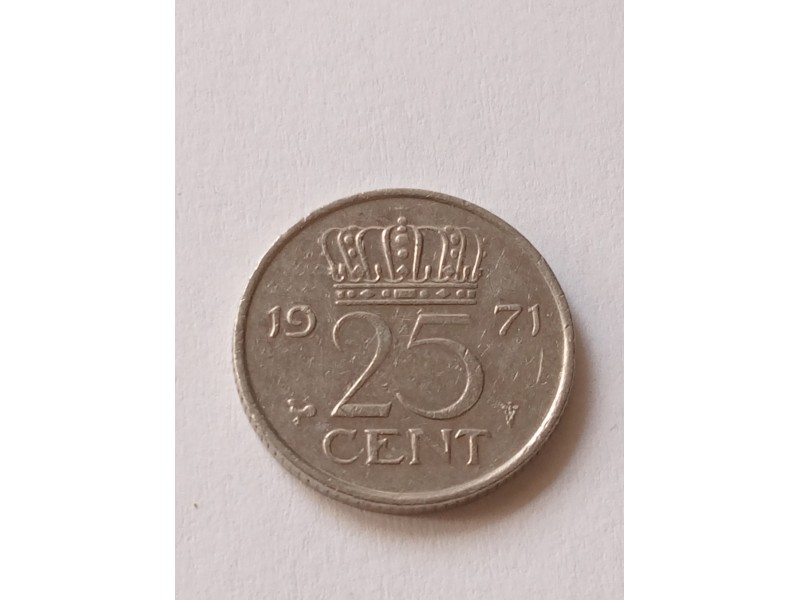 25 Cent 1971.g - Holandija -