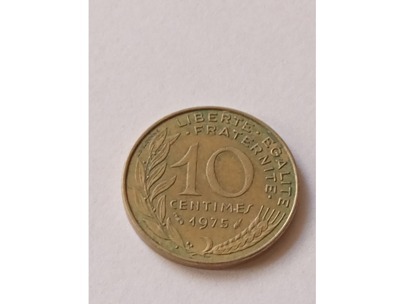 10 Centimes 1975.g - Francuska -