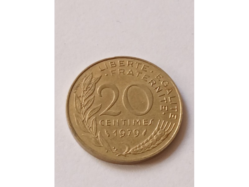 20 Centimes 1979.g - Francuska -