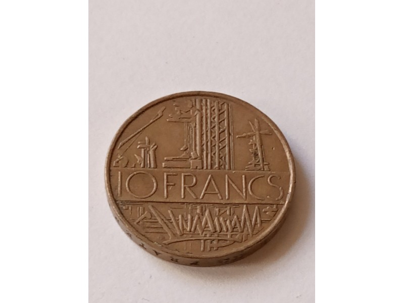 10 Francs 1975.g - Francuska -