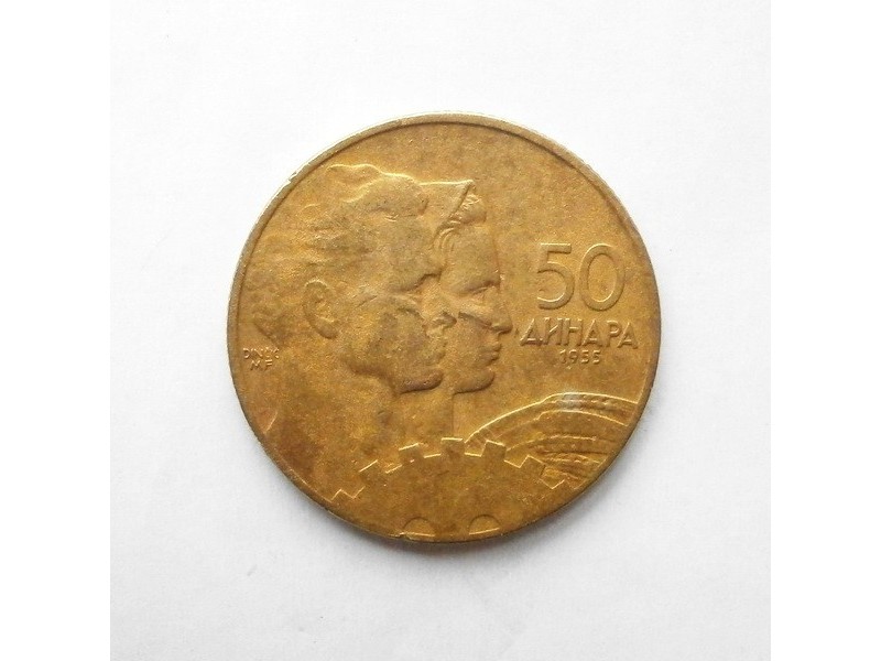 50 dinara 1955