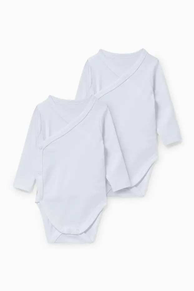 C&A Bodi za bebe, 2 komada, Beli