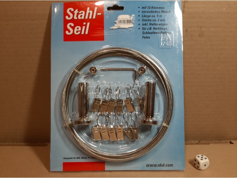 ČELIČNI VIŠENAMENSKI MONTAŽNI ŽICA-KABEL GMBH NOVO!