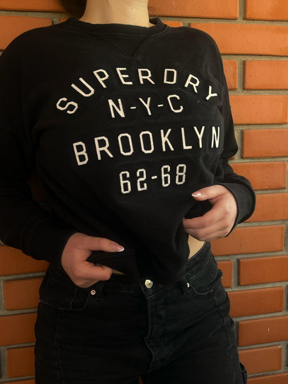 Novi Superdry Crni Duks