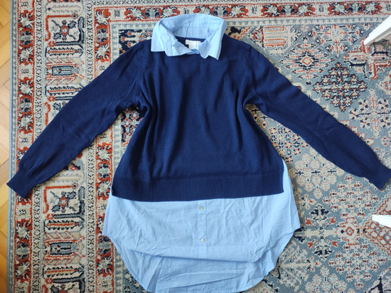   H&M    NOVA dzemper sa kosuljom M [M]