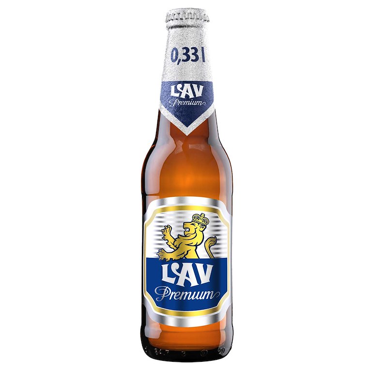 Lav pivo lav premium 0,33l