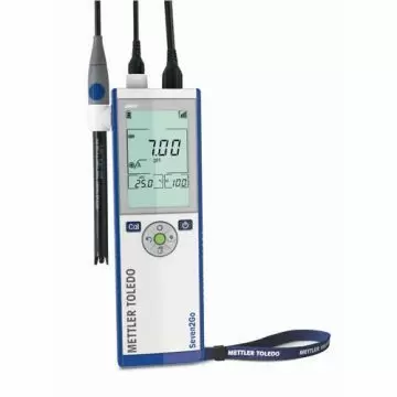 Prenosivi pH metar komplet Mettler Toledo Seven2Go pH/mV S2, -2 - 20 pH, ROTH