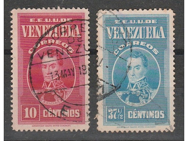 Venecuela, Venezuela-1938-Simon Bolivar