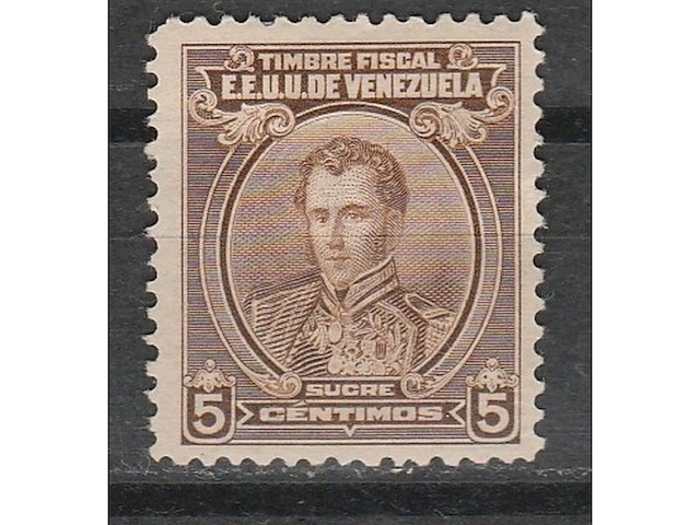 Venecuela, Venezuela-1915-Antonio Jose de Sucre-MH