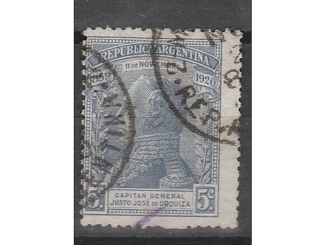 Argentina - 1920 - General Urquiza