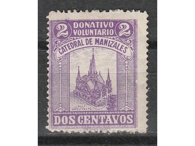 Colombia,Kolumbija - 1930 -Donativo Voluntario - MH