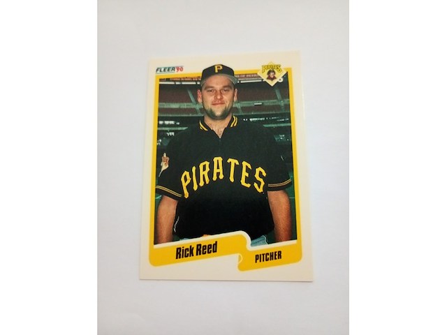 Kartica baseball fleer 90 Rick Reed 477