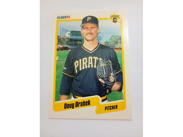 Kartica baseball fleer 90 Doug Drabek 465