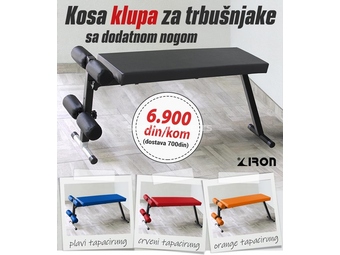 Kosa Klupa za Trbušnjake - Kombinovana