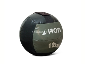 Wall Ball - Fitnes lopta za bacanje 12kg sa 2 ručice