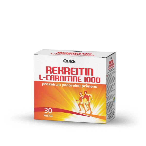 ESI, REKREITIN L-CARNITINE 1000, 30 KESICA