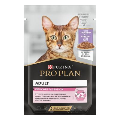 Pro Plan Cat Adult Delicate Digestion Ćuretina u Sosu 85g