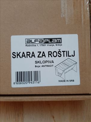 Roštilj Alfa Plam sklopiv