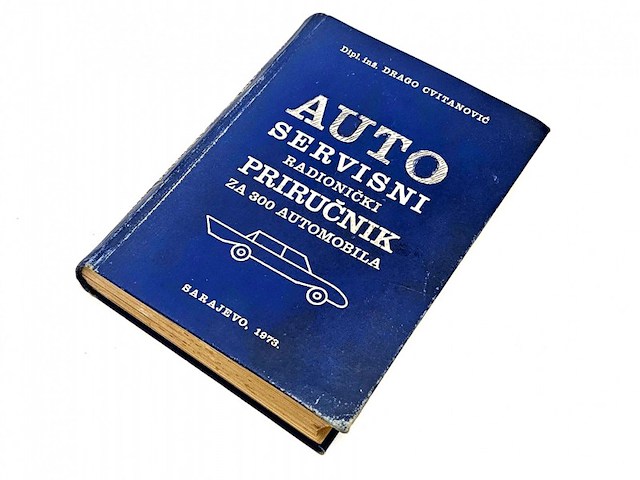 Auto servisni radionički priručnik za 300 automobila