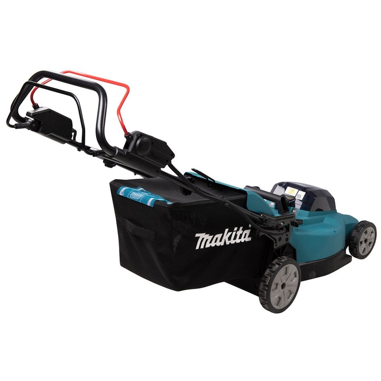 Makita – Akumulatorska kosilica 18+18V; sa baterijom 2×5,0 Ah i punjačem – DLM481CT2